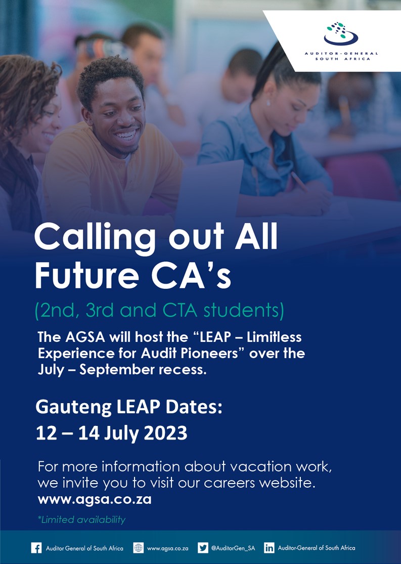 Vacation Work Programme | AGSA