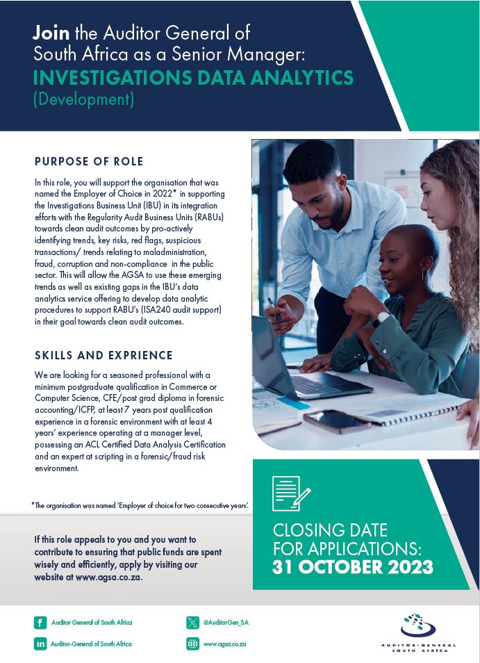 Leadership and Specialist Opportunities