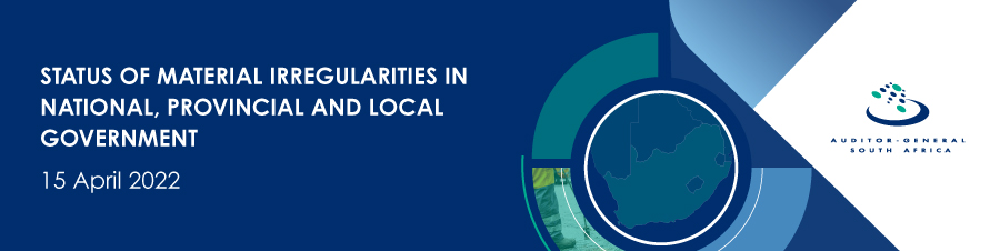 Material irregularities | AGSA